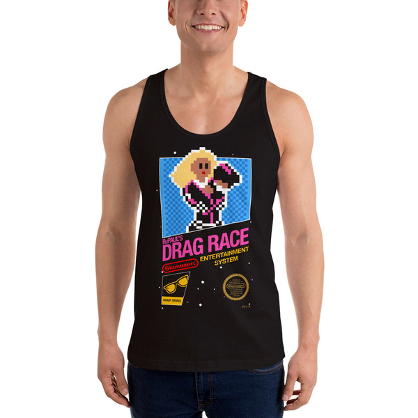 "8-bit Drag Race" Tees & Tanks - cucupan